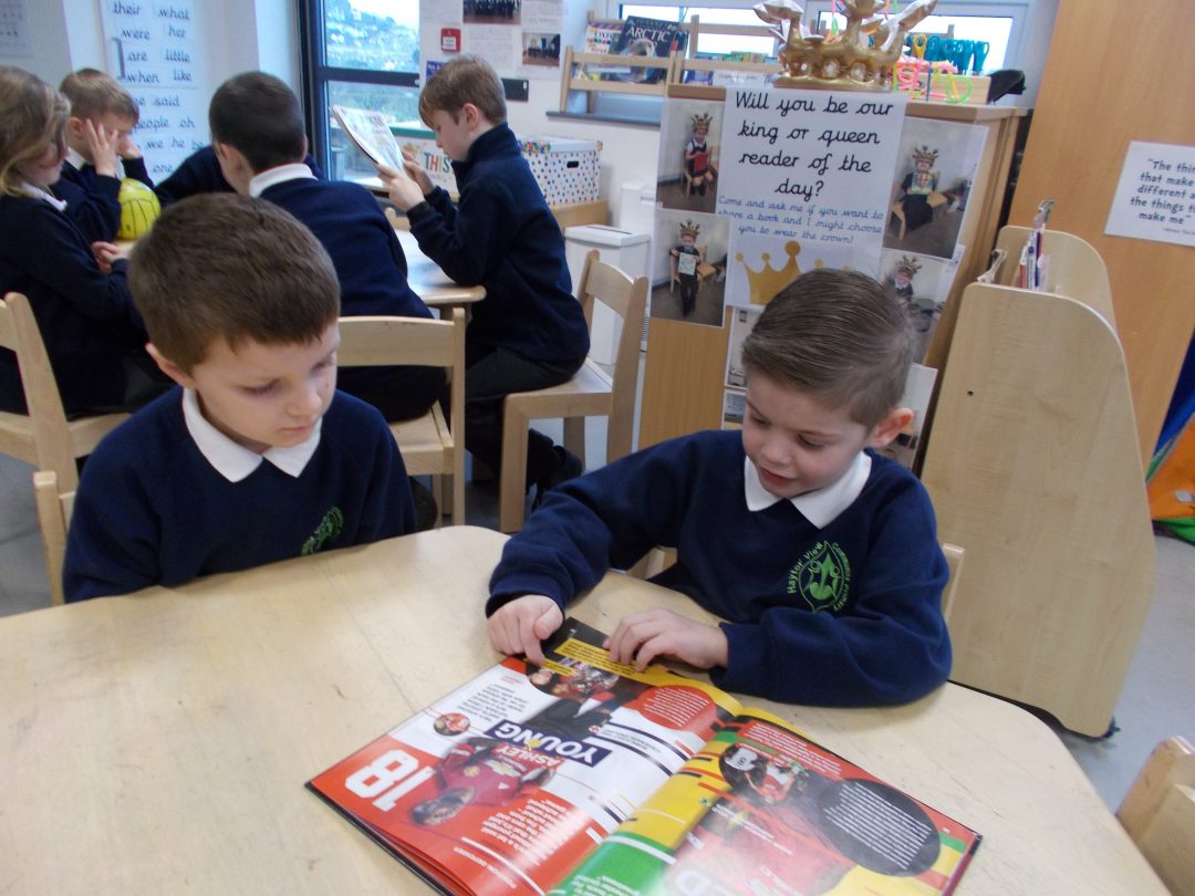 Year 3/4 Reading Ambassadors - Haytor View Primary School & Nursery